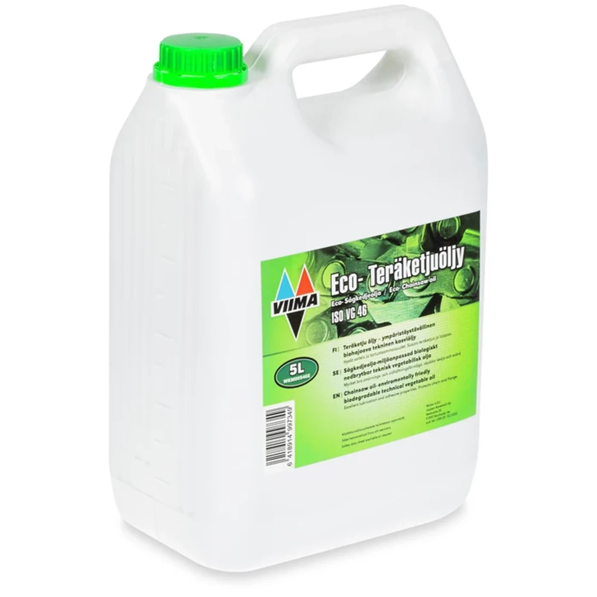 Viima ECO-Teräketjuöljy 5l Iso VG46 | Tarvike.com